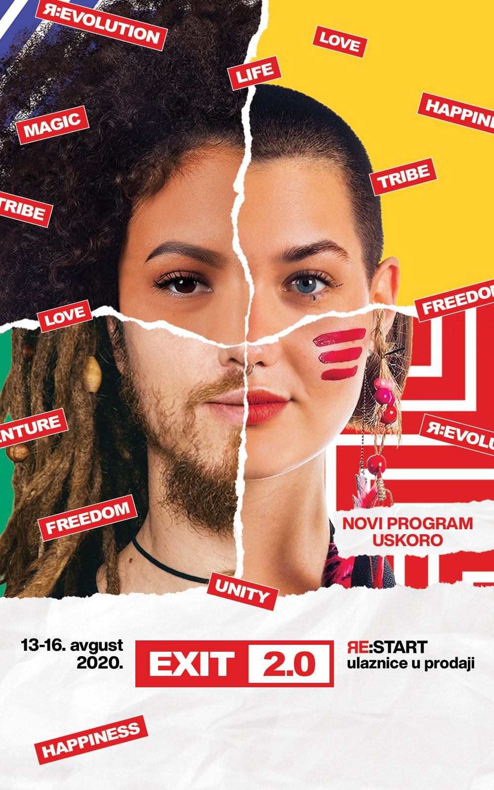 EXIT Festival 2.0 - 13-16. avgust 2020. - Novi Sad, Srbija #EXIT2020