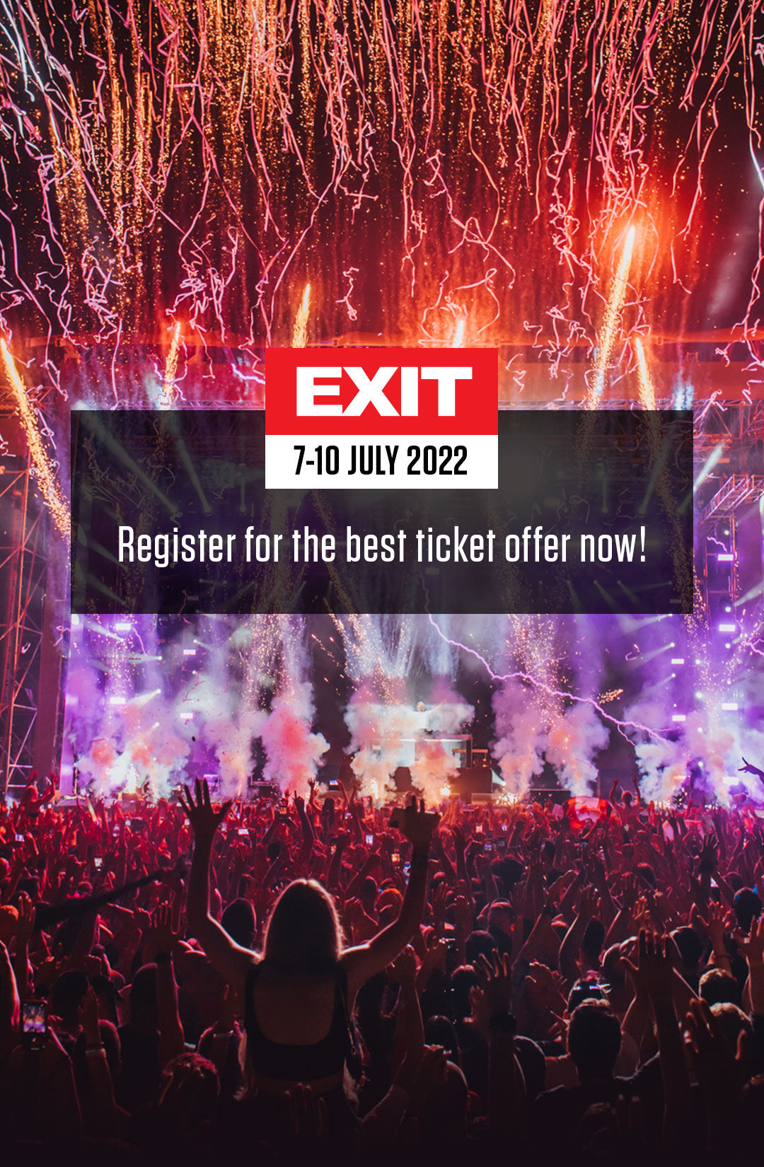 EXIT Festival 2.0 - Novi Sad, Servië #EXIT2021