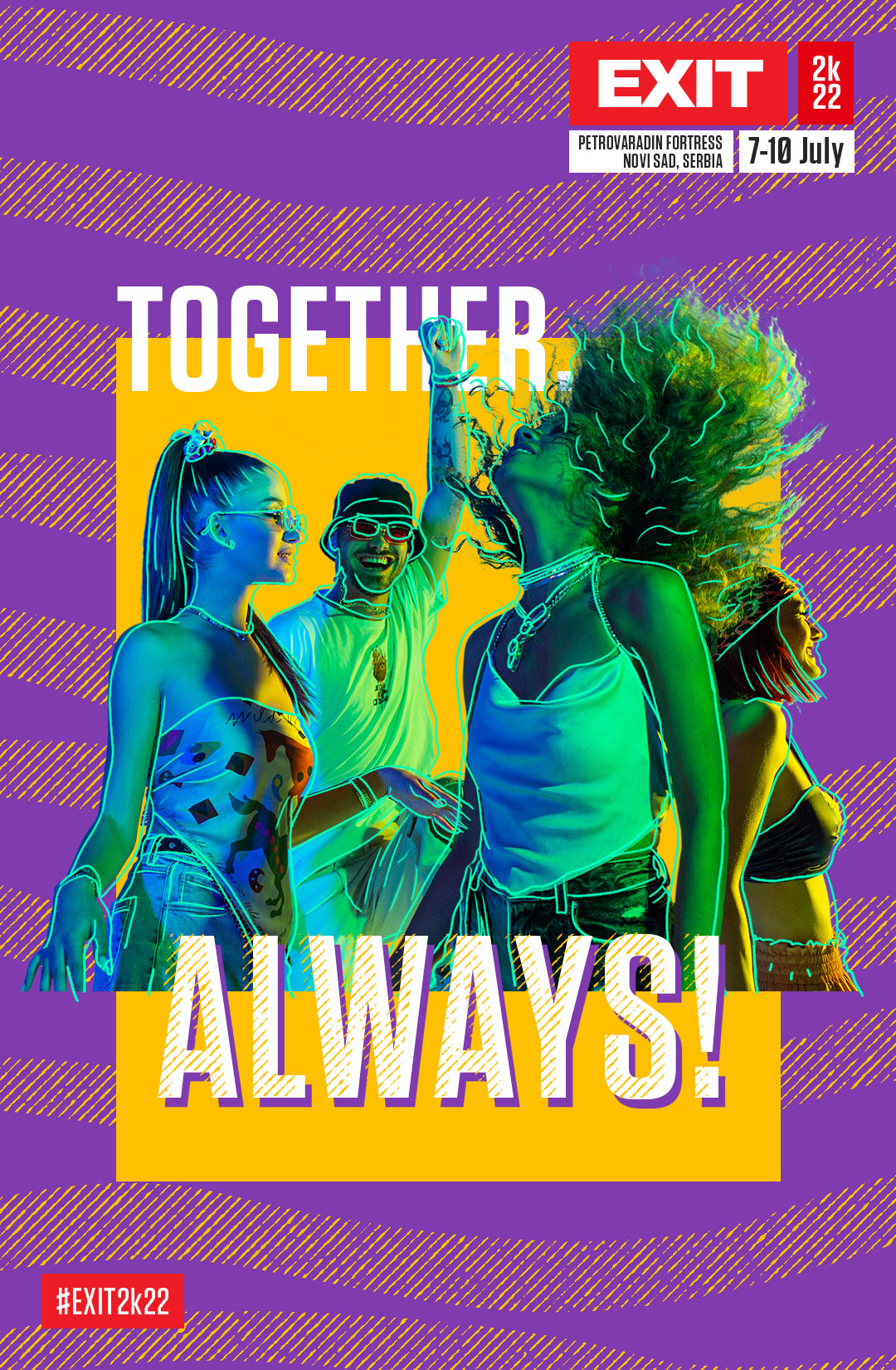 EXIT Festival 2022 - 7. – 10. July - Novi Sad, Serbia # EXIT2022