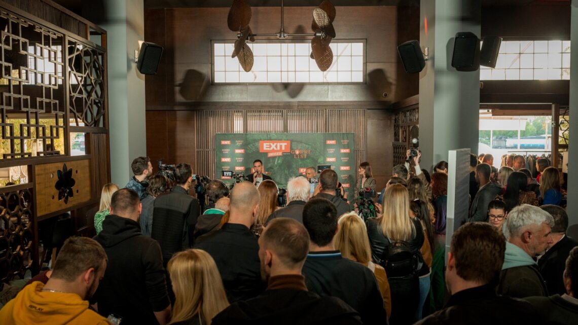 Two Serbian super brands – EXIT and Gorki List bring a unique festival ...