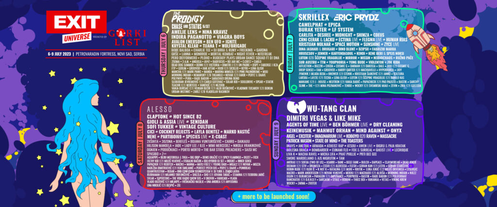 EXIT Festival 2024 - 11 – 14 July - Novi Sad, Serbia #EXIT2024