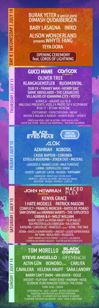 EXIT Festival 2024 - 10-14. jul - Novi Sad, Srbija, #EXIT2024