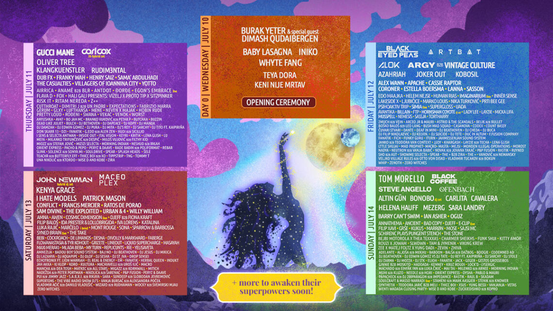 EXIT Festival 2025 - 10 – 13 July - Novi Sad, Serbia #EXIT2025