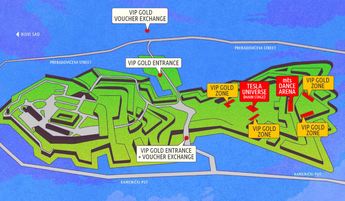 VIP GOLD - EXIT Festival 2025