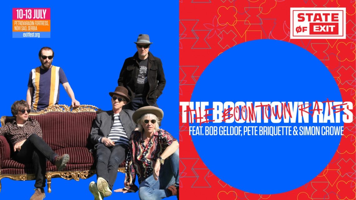 BOB GELDOF & THE BOOMTOWN RATS AT EXIT: Return of Rock’n’Roll’s ...